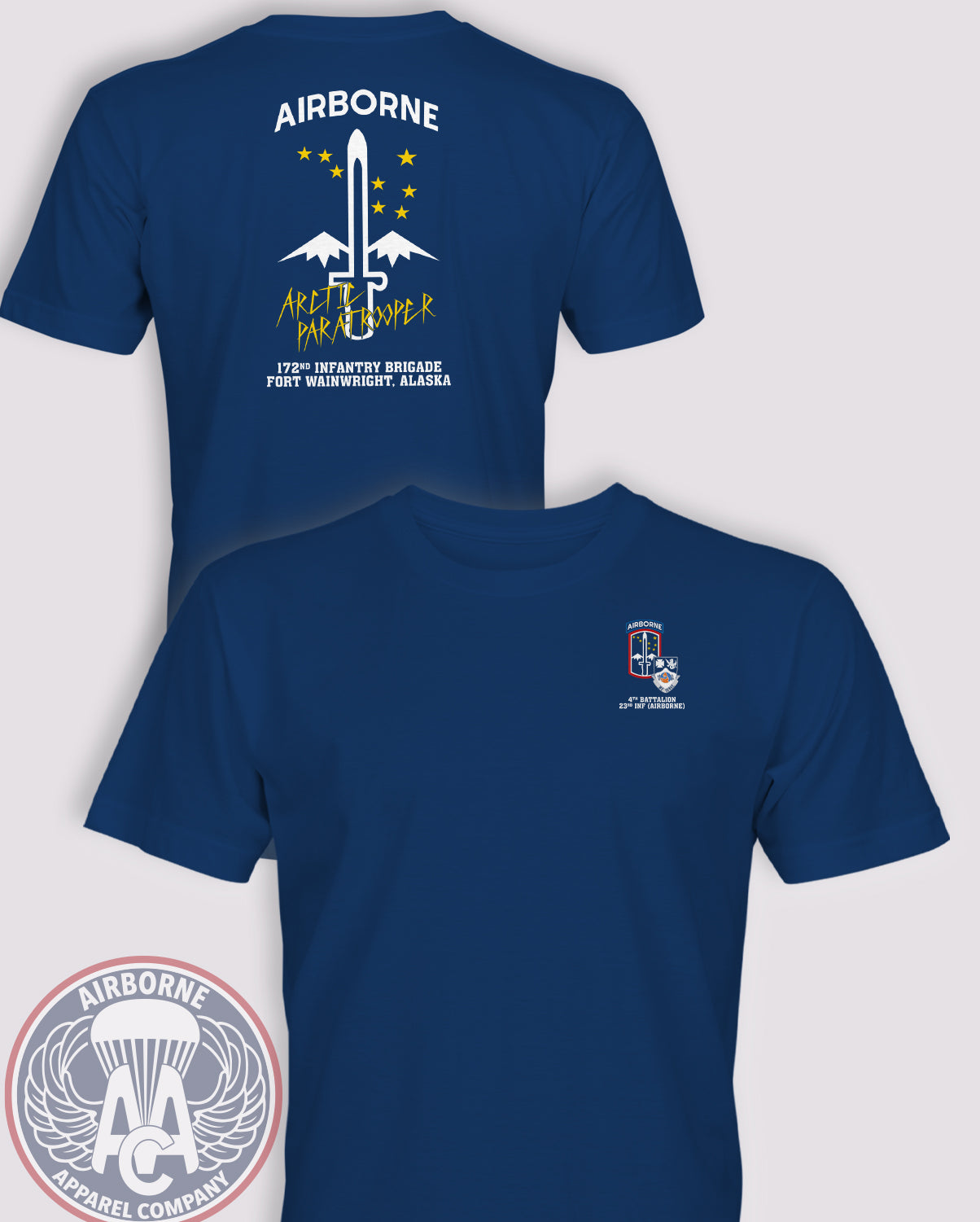 4th Battalion 23rd Infantry (Airborne) T-Shirt – Airborne Apparel Co.