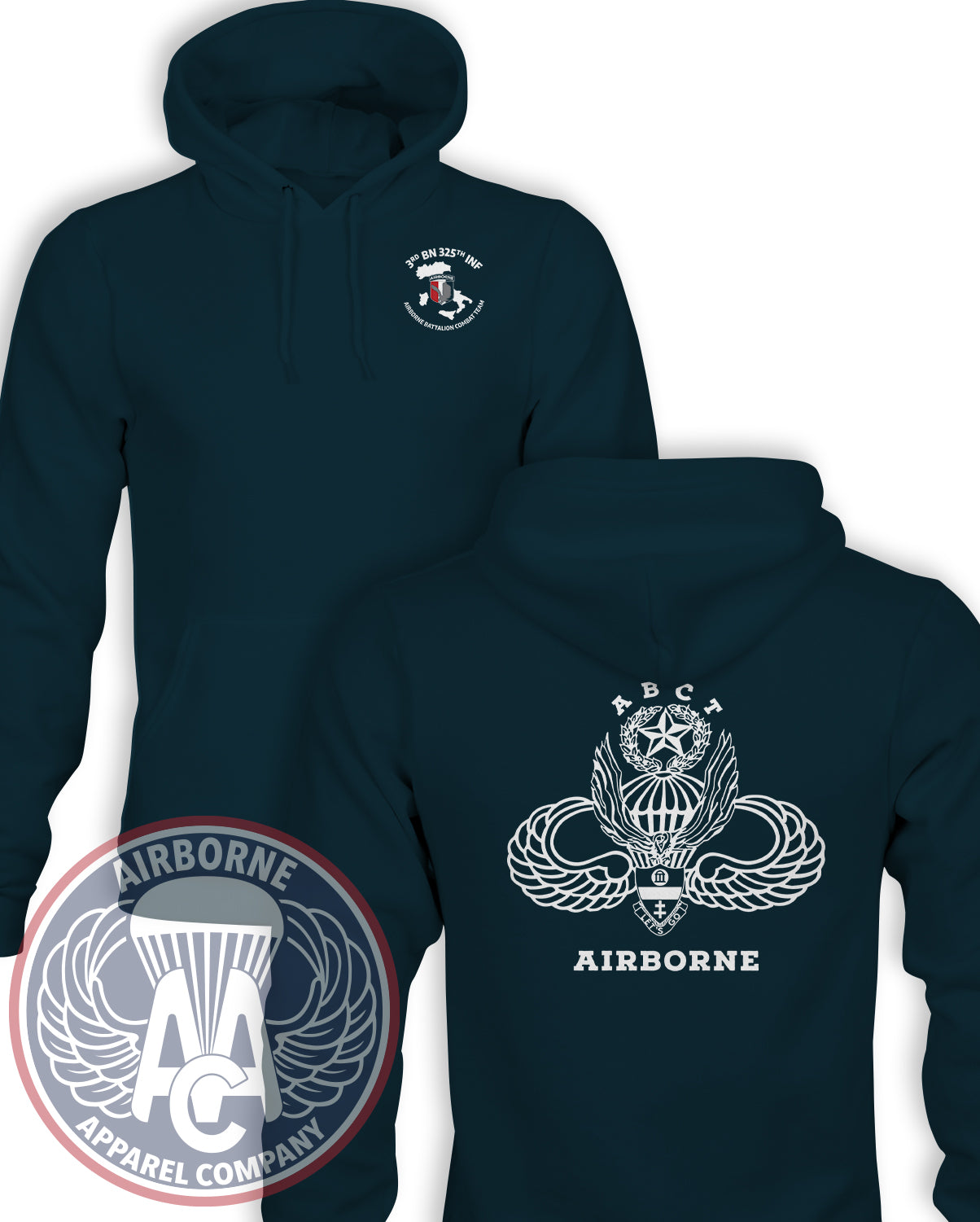 3/325 Airborne Battalion Combat Team (ABCT) Champion® Powerblend™ Hood ...