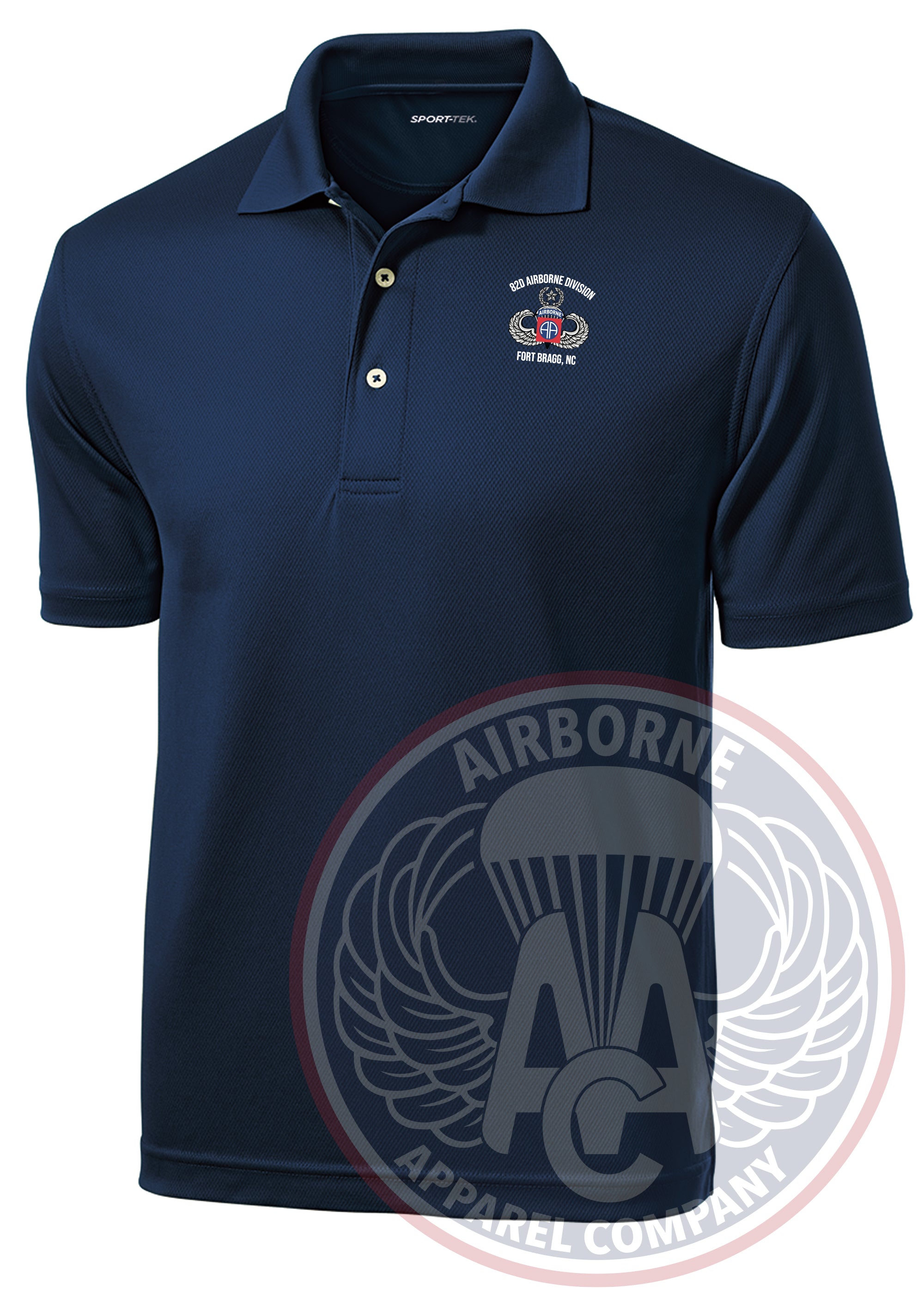 82nd Airborne Division Dri-Mesh Polo – Airborne Apparel Co.