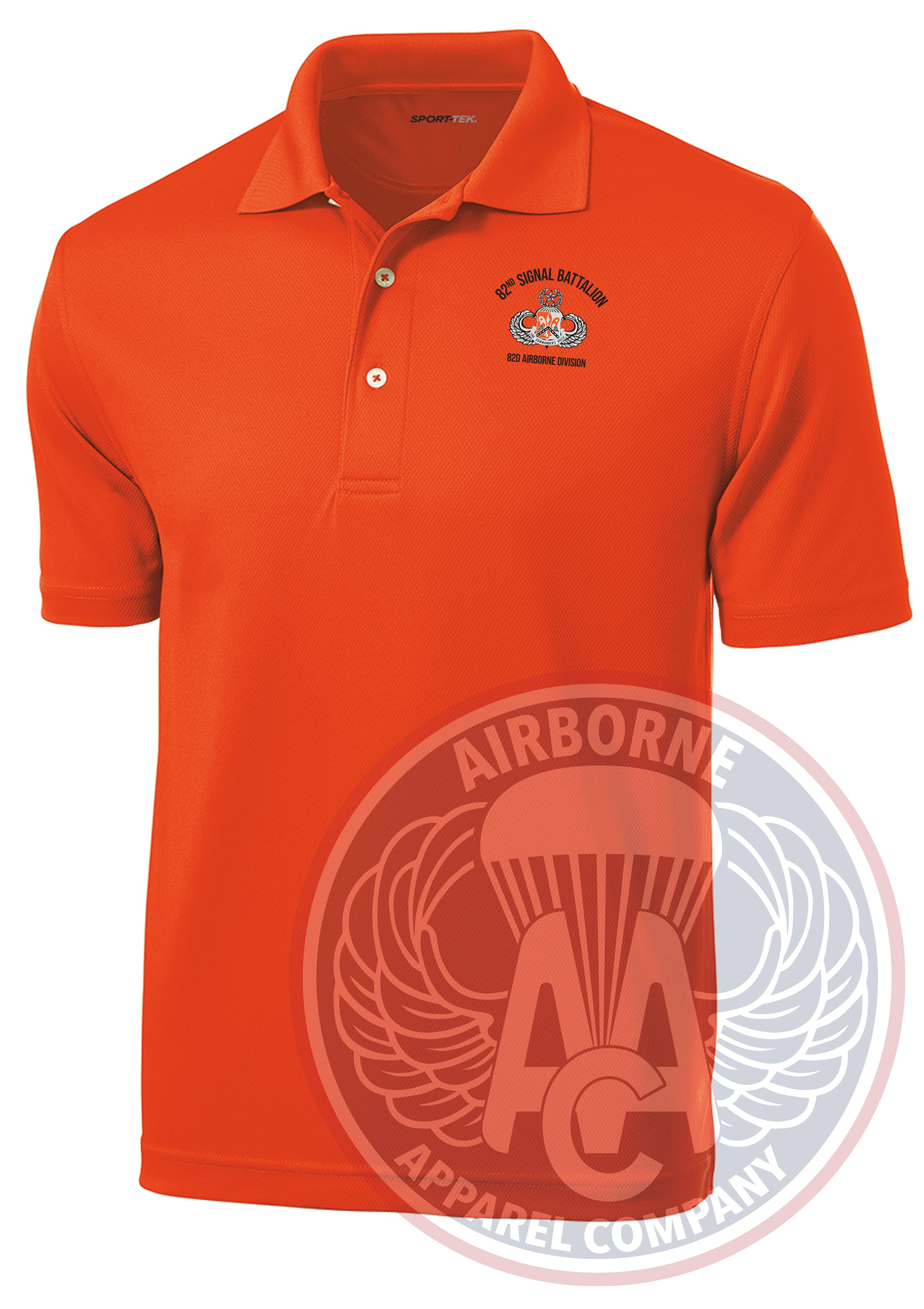 82nd Signal Battalion Dri-Mesh Polo – Airborne Apparel Co.