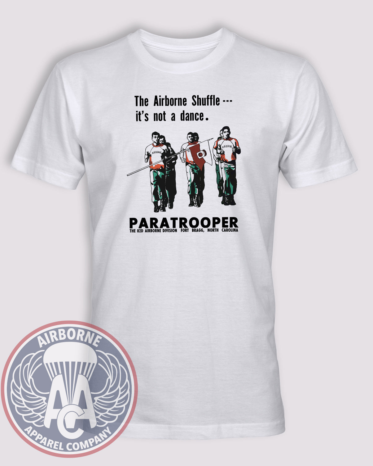 Airborne Shuffle Unisex Jersey Short Sleeve Tee – Airborne Apparel Co.
