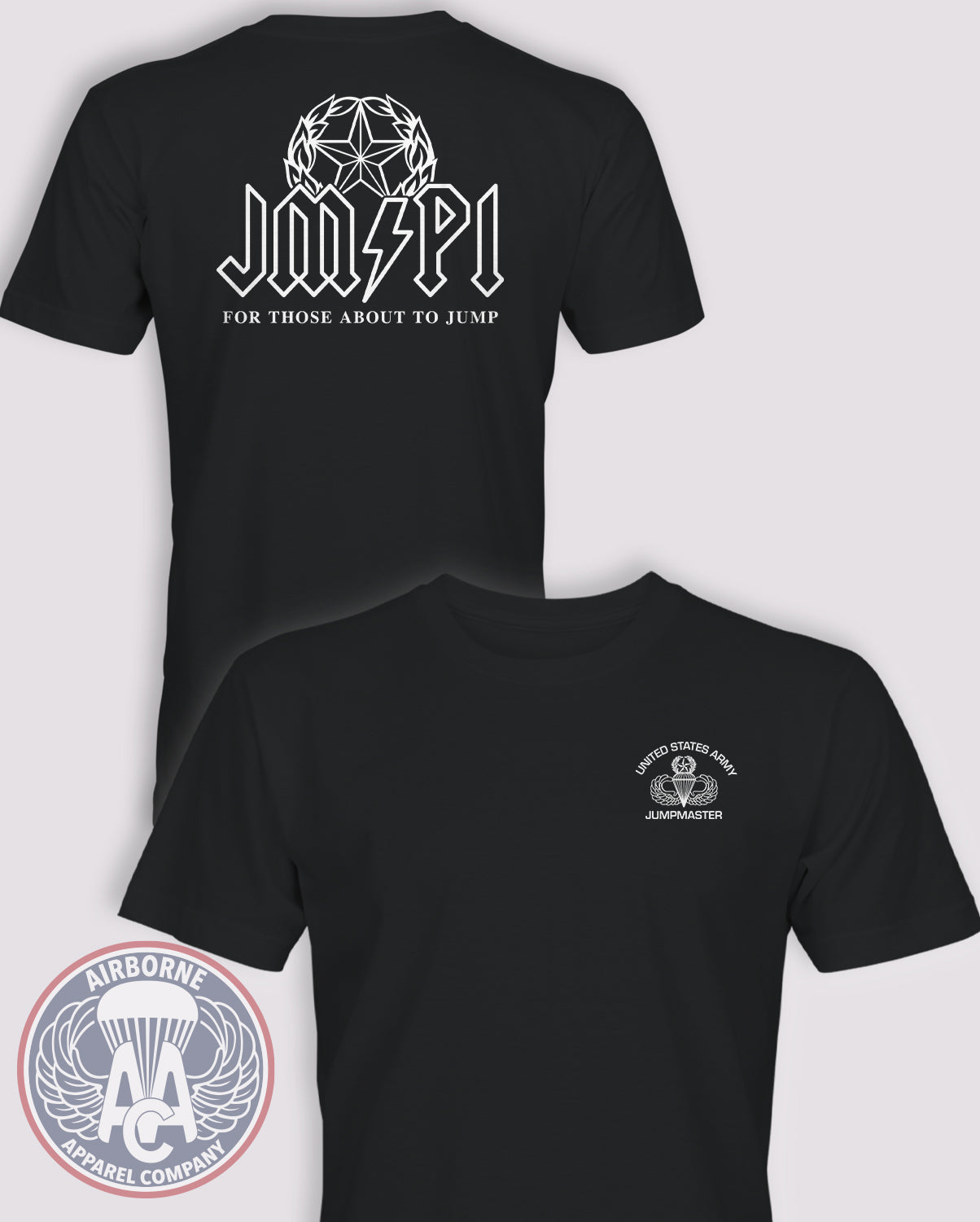 JM/PI For Those About to Jump T-shirt – Airborne Apparel Co.