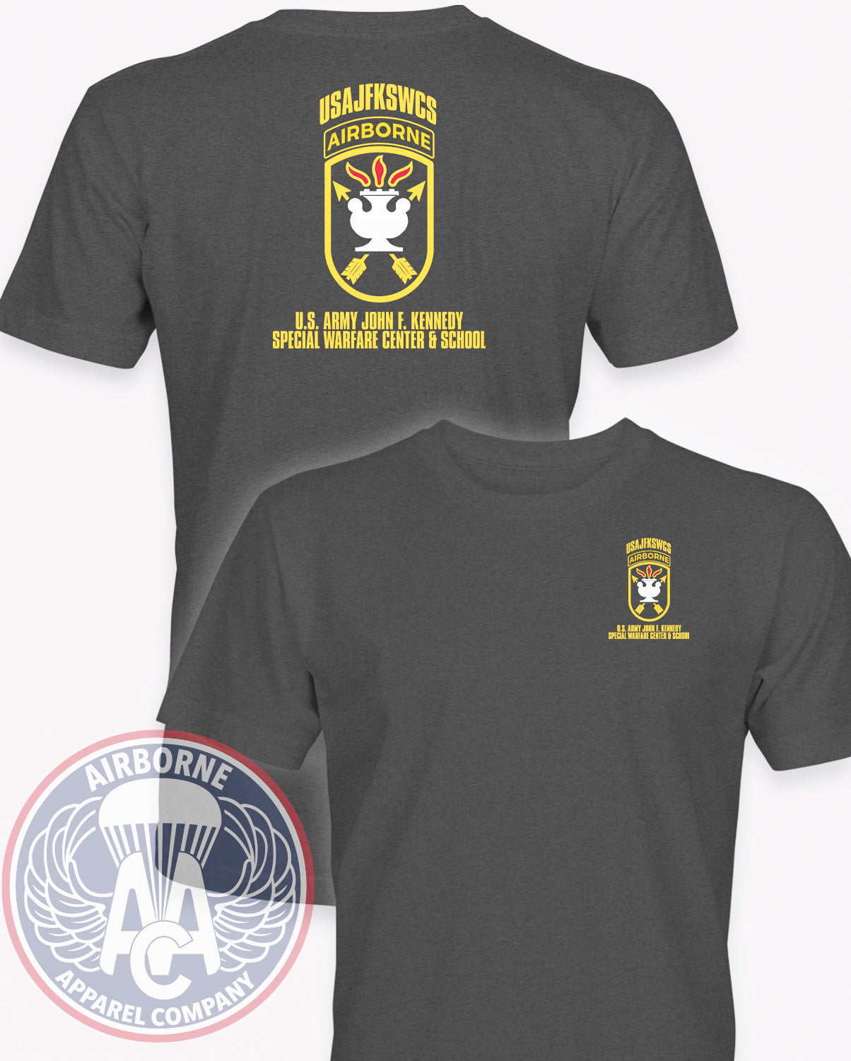JFK Special Warfare Center & School T-Shirt – Airborne Apparel Co.